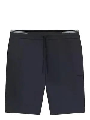 BOSS Drawstring Track Shorts - Black