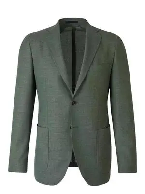 Scabal Patch-pockets Blazer - Green