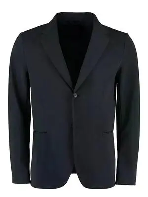 THE (ALPHABET) Single-breasted Blazer - Black