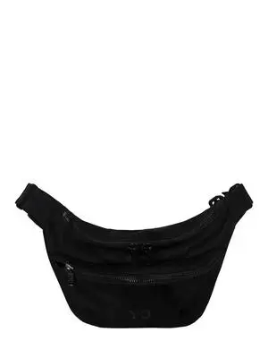 Y3 Double-zip Belt Bag - Black