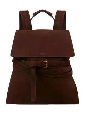 Moschino Tie Me Backpack - Brown