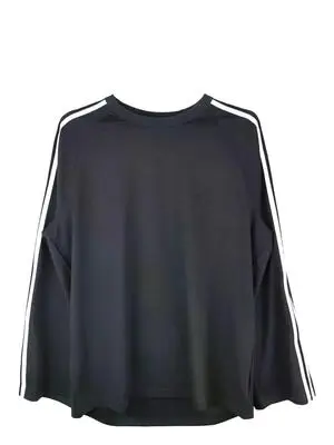 Y3 Three-stripe Long-sleeve T-shirt - Black