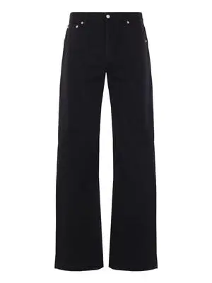Alexander McQueen Straight-leg Jeans - Black