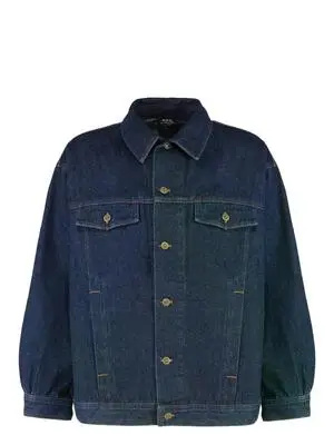A.p.c. Elvis Denim Jacket - Blue