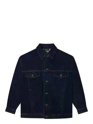 A.p.c. Elvis Denim Jacket Blue