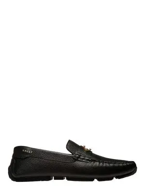 Bally Leather Loafers - Black