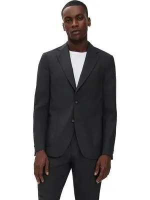 Officine Générale Arthus Italian Fresco Jacket - Dark Grey