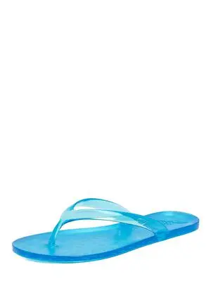 ANCIENT GREEK SANDALS Jelly Flip Flops - Blue