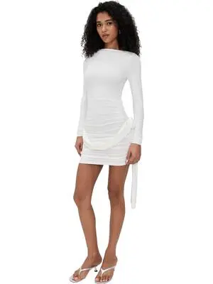 Lioness Glory Mini Dress - Porcelain