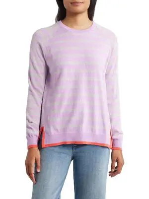 HATLEY Striped Cashmere Blend Sweater