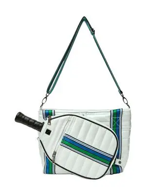 THINK ROYLN Ace Of The Court Pickleball Bag - White Patent