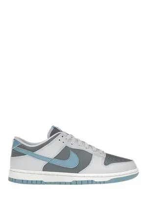Nike Dunk Low Retro Sneakers Photon Dust/denim Turquoise/smoke Grey
