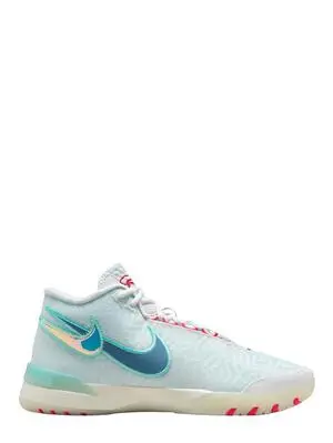 Nike Lebron Nxxt Genisus Aegean Storm Sneakers - White/aurora Green/siren Red
