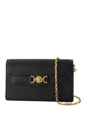 Versace Wallet On Chain - Black