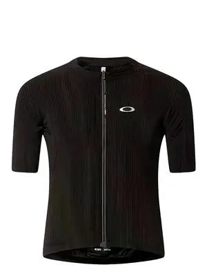 Oakley Gridskin Pinstripe Top - Black