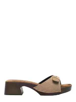Khaite 50mm Britt Sandals - Neutrals