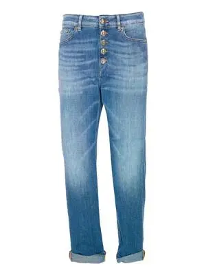 DONDUP Patch-pocket Jeans - Blue