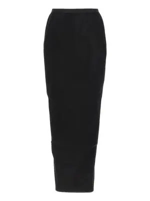 Rick Owens Pillar Back-split Maxi Skirt - Black