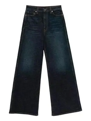 Khaite Dane Wide-leg Jeans - Blue