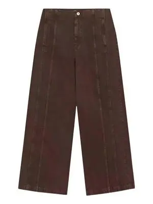 AERON Abe Wide Leg Pants - Brown