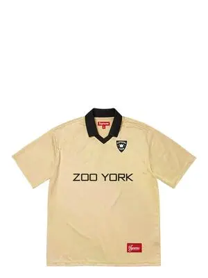 Supreme Zoo York Soccer Jersey Ss 25 Yellow T-shirt - Neutrals