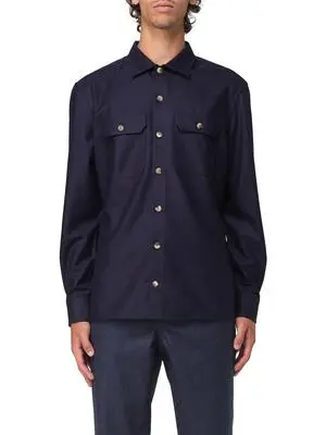 Brunello Cucinelli Shirt Men Navy