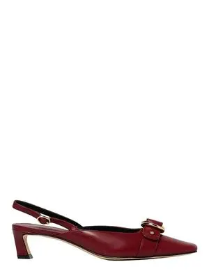 Michael Kors Slingback Pumps - Burgundy