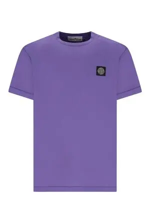 Stone Island T-shirt Men Violet