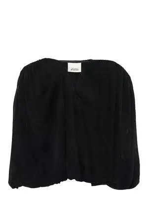 Isabel Marant Amalia Bandeau Blouse - Black