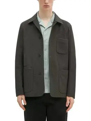 Paul Smith Buttoned Patch-pocket Jacket - Green