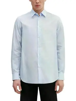 Paul Smith Long-sleeved Button-down Shirt - Blue