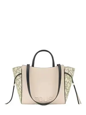 TOUS City Bear-pattern Tote Bag - Neutrals