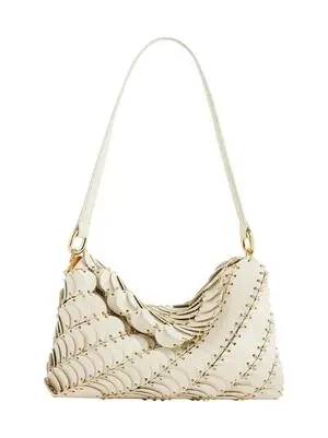 Rabanne Paco Shoulder Bag - White