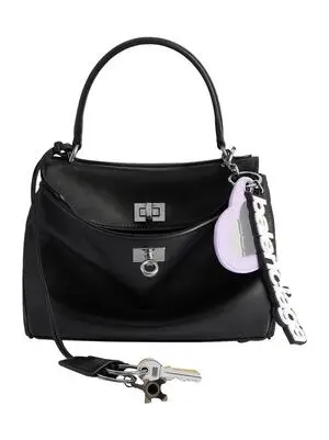 Balenciaga Rodeo Handbag Mini With Charms - Black