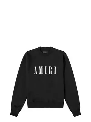 Amiri Core Logo Crewneck - Black