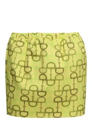 Gucci Horsebit Mini Skirt - Green
