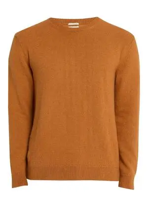 Massimo Alba Ares Alpaca-blend Crewneck Sweater - Siena