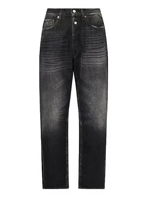 REPLAY M9z1 Straight-leg Denim Jeans - Black Delave