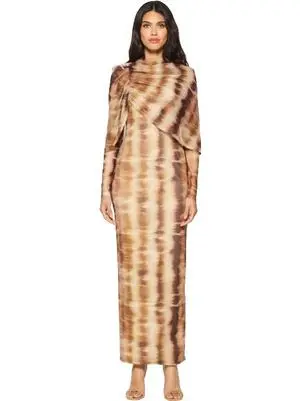 DASKA Capella Maxi Dress - Tie Dye Print