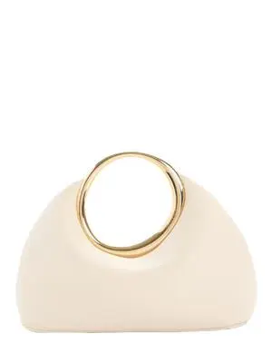 Jacquemus Le Petite Calino Leather Top Handle Bag - Light Ivory 115