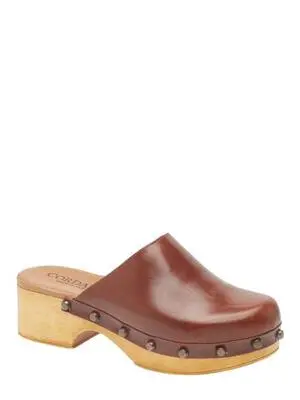 Cordani Wilka Platform Mule - Cognac Leather