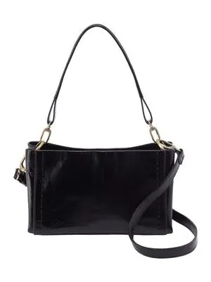 Hobo Seneca Leather Crossbody Bag Black