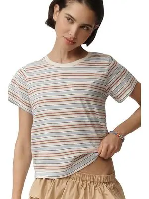 Anthropologie Evelyn Cotton T-shirt - Talula Stripe