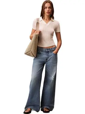 Calvin Klein Calvin Klein Ultra Wide Leg Jeans Broadway