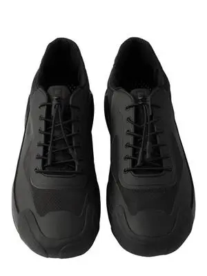 Prada Technical Fabric Sneakers - Black