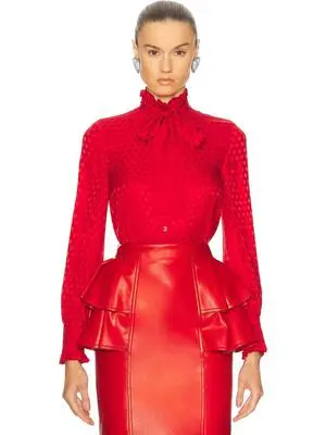 Valentino Garavani La Cour De Coeur Cuori Shirt - Red