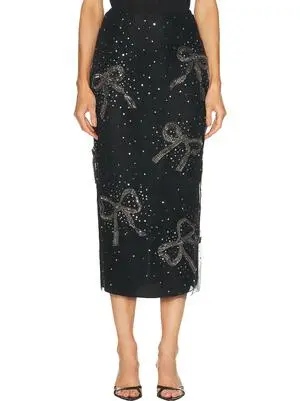 Carolina Herrera Midi Skirt - Black