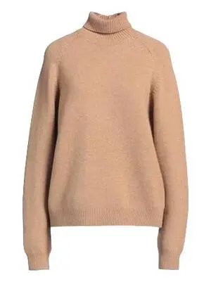 Fendi Cashmere Turtleneck Sweater - Beige