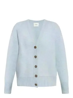 LISA YANG Ribbed Button Cardigan