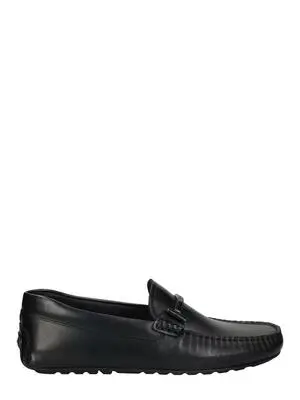 BOSS Logo-bar Loafers - Black